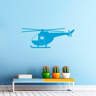 Helicopter Wall Decal Vinyl Sticker Decals Decor - Bed Bath & Beyond ...