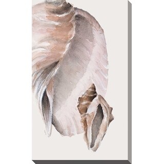 "Tonal Shell on Cream II" Print on Canvas - Bed Bath & Beyond - 36037493