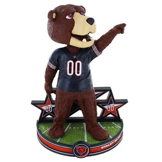 Chicago Bears Staley Da Bear Mascot Superstar Bobblehead, 8" - Bed Bath ...