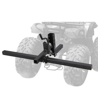 Manual Implement Lift for ATV/UTV with 1-Point Lift System, Fits 2-Inch ...