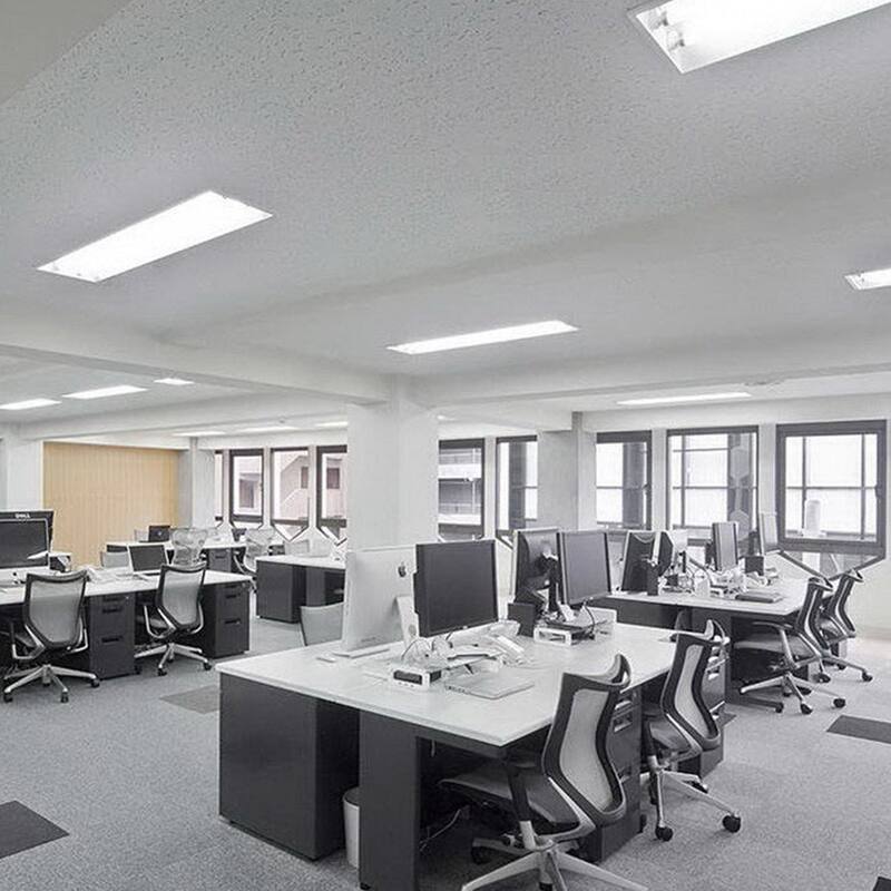 Luxrite 48 Inch T8 Fluorescent Tube Light Bulb 32W 4100K Cool White ...