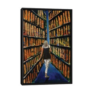 iCanvas "Blue Path" by David Gista Framed - Bed Bath & Beyond - 37084771
