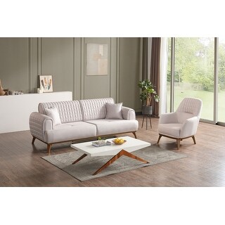Hamne 2 Pieces Living Room Sets 1 Sofa 1 Loveseat - Bed Bath & Beyond ...