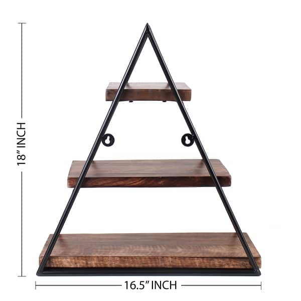 Clement Three Tier Triangle Wall Shelf - Bed Bath & Beyond - 36080998