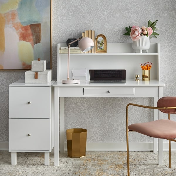 Simple Living Foster Desk and Filing Cabinet Set - Bed Bath & Beyond ...