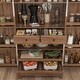 Multifunctional Kitchen Cabinetand Wine Cabinet Wine Glass Rack Pantry ...