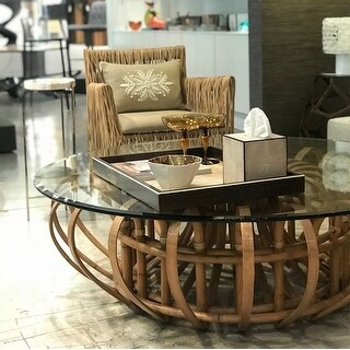 Hatch Rattan Upholstered Dining Chair, Natural - Bed Bath & Beyond ...