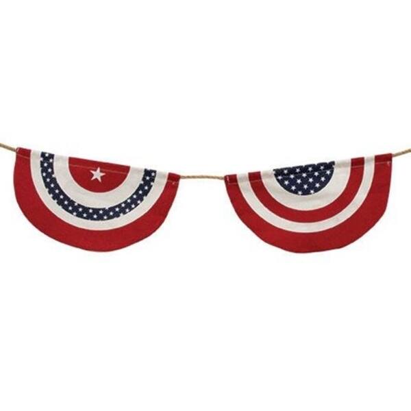 Americana Bunting Garland - 70"L - Bed Bath & Beyond - 36929180