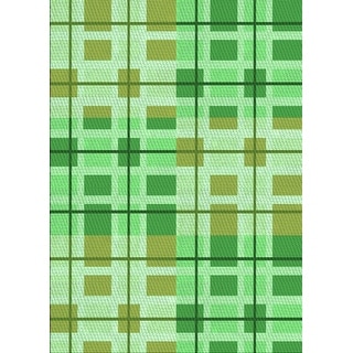 Ahgly Company Machine Washable Transitional Jade Green Area Rugs - Bed ...