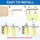 Adjustable L-Brackets for Sliding Door, Door Wheel Right Angle Bracket ...