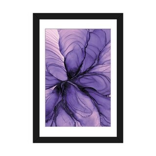 iCanvas "Purple Flower II" by Monet & Manet Art Studio - Bed Bath ...