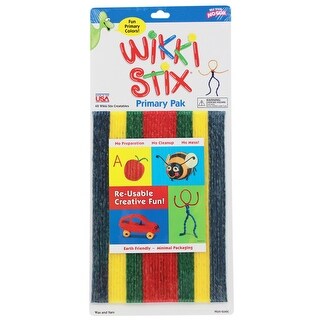 Wikki Stix®, Primary Colors, 8", 48 Per Pack, 3 Packs - Multi - Bed ...