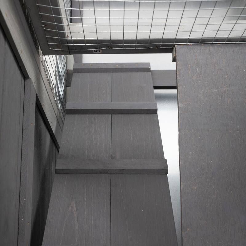 Indoor/Ourdoor Double Hamster Cage with Runway With Pull Out Tray - Bed ...