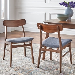 Simple Living Solid Wood Wave Dining Chair (Set of 2) - Bed Bath ...