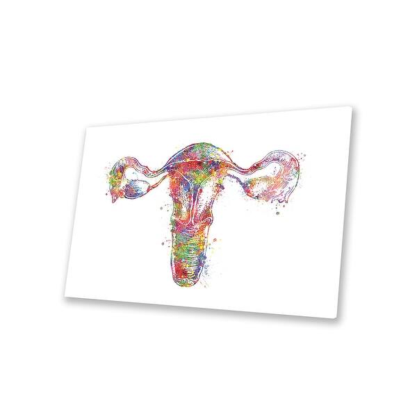 Uterus Print On Acrylic Glass by Genefy Art - Bed Bath & Beyond - 37562581