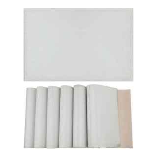 Placemats Set of 6 Sparkle Placemats for Kitchen Dining Table Decor ...