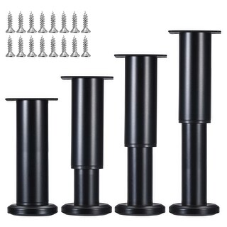 Metal Adjustable Furniture Legs, Couch Legs Replacement 7-12inch, 4Pcs ...