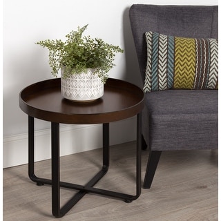 Kate and Laurel Zabel Round End Table - Bed Bath & Beyond - 19967684
