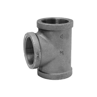 Anvil Tee,Malleable Iron, 1 1/4 x 1 x 1 1/4 in 0310043203 - 1 Each ...