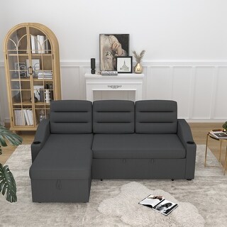 Pull-Out Sofa Bed Convertible Sleeper Combo Sofa - Bed Bath & Beyond ...
