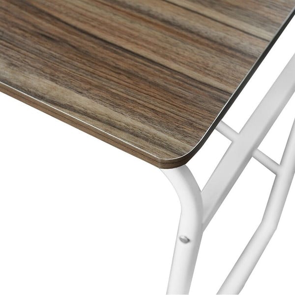 Corner Gaming Computer Desk Workstation with Shelf Ancient Oak - Bed ...