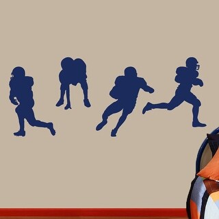 Football Players Large Wall Decals - Bed Bath & Beyond - 11373048