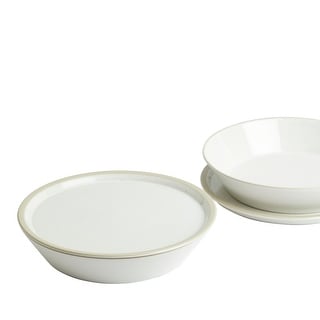 Royal Doulton Urban Dining White Bowl with Plate or Lid 9.8in, 4 Piece Set - Bed Bath & Beyond ...