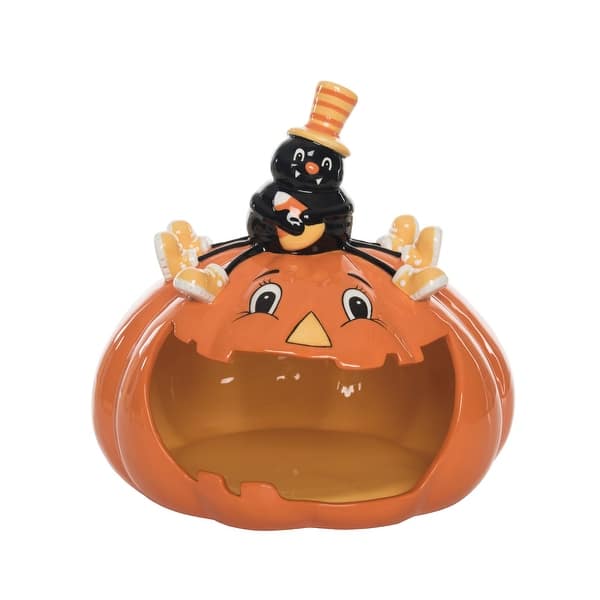 candy pumpkin jar