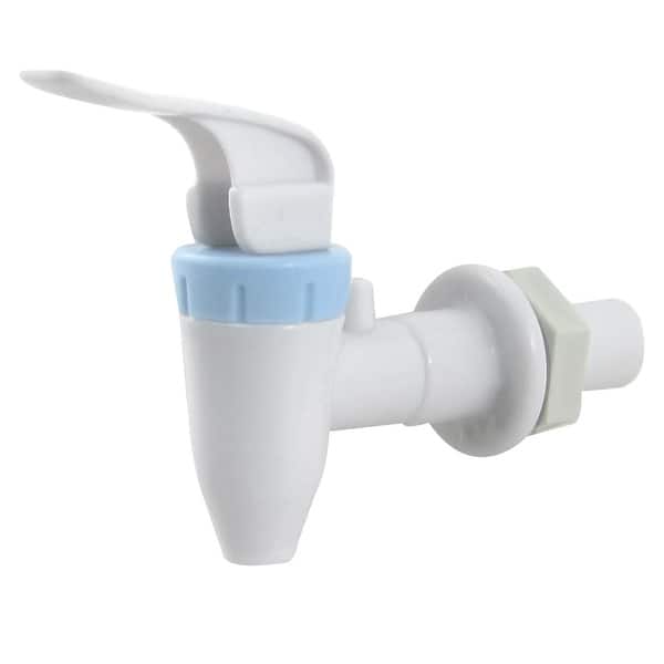 Water Dispenser Spare Part Blue Push Handle White Plastic Faucet ...
