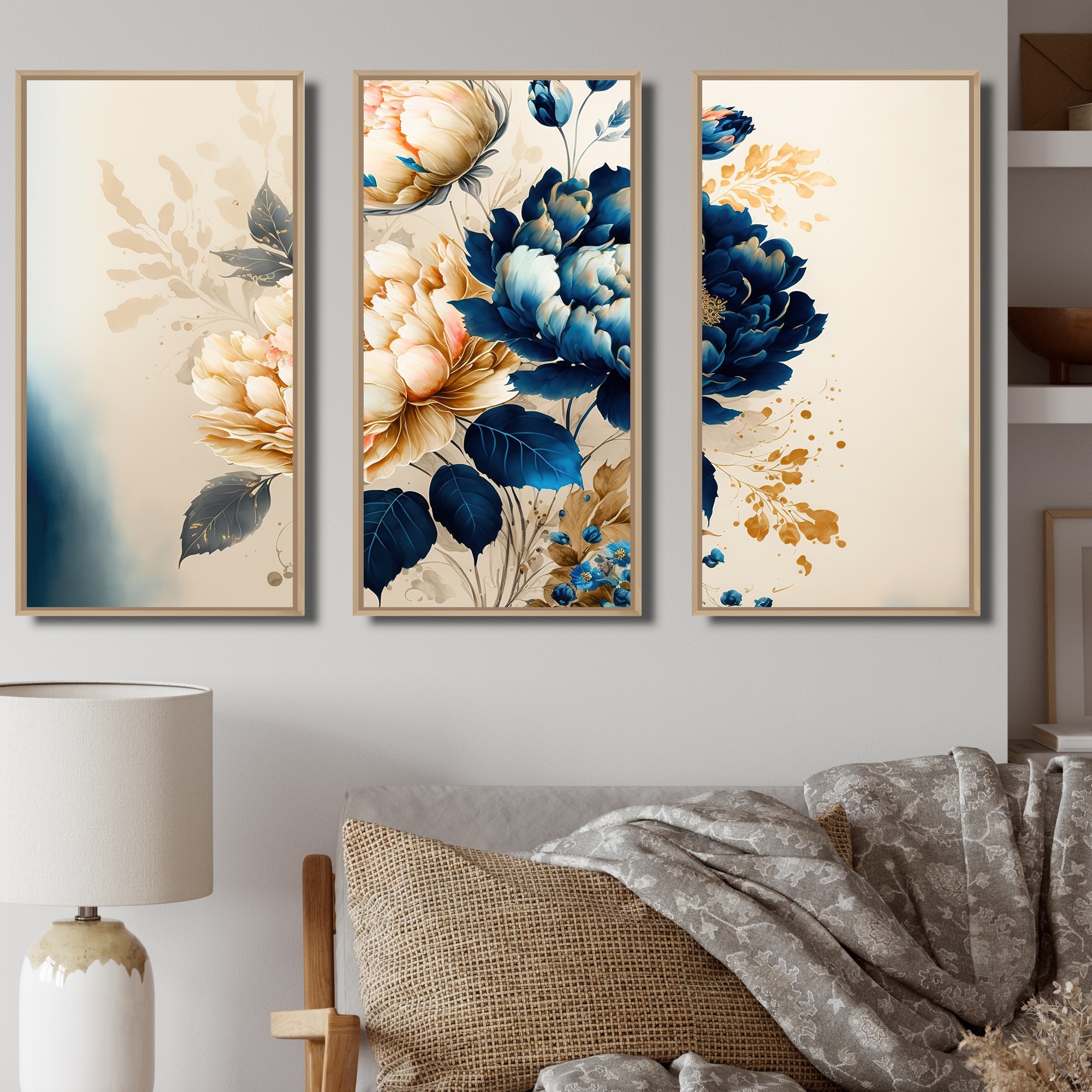 Blue Wall Art Sets - Bed Bath & Beyond