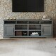 Bridgevine Home Cheyenne 86 Inch TV Stand Console for TVs up to 95 ...