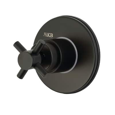 Kingston Brass Concord Single-Handle Three-Way Diverter Valve with Trim ...