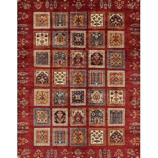 Ahgly Company Machine Washable Abstract Tomato Red Area Rugs - Bed Bath ...