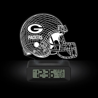 Game Time NFL Green Bay Packers Color-Changing Led 3d Illusion Alarm ...