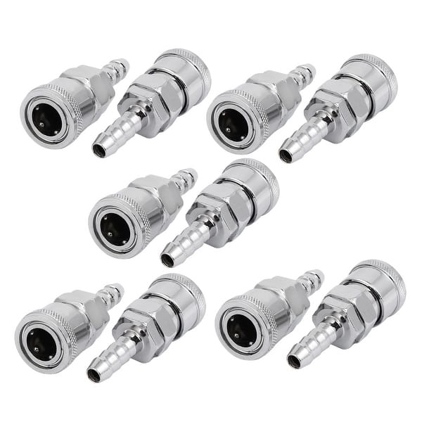 SH20 8mm Galvanized Air Hose Line Quick Coupler Connector for ...