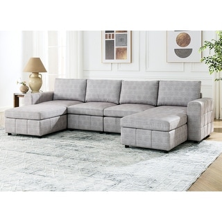U-Shaped Sectional Sofa - Bed Bath & Beyond - 39081877