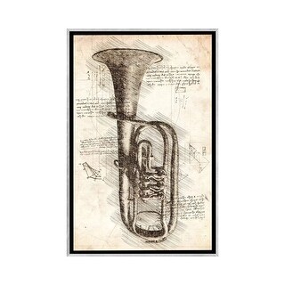 iCanvas "Old Trumpet" by Cornel Vlad Framed - Bed Bath & Beyond - 37723221