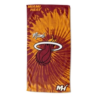 NBA Miami Heat Psychedelic Beach Towel - 30x60 - Bed Bath & Beyond ...