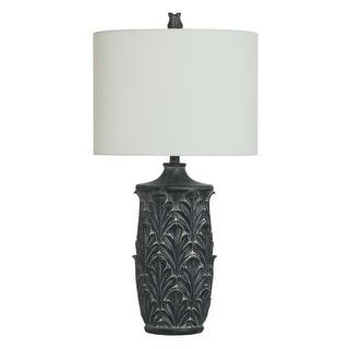 StyleCraft Elsa - Traditional Table Lamp - Malta Black - Off-White ...