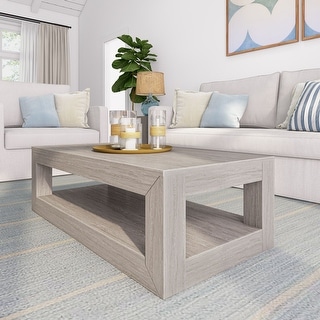 Plank and Beam Forma Rectangular Side Table - 25" - On Sale - Bed Bath ...