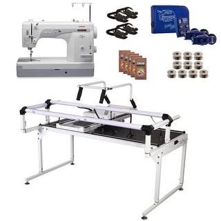Janome 1600P-QC Grace Q-Zone Hoop Frame Pro with Sure Stitch Machine ...