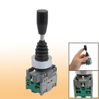 AC 400V 10A 2NO Momentary 22mm Fixing Thread 2 Way Joystick Switch - AC ...
