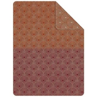 IBENA Cozy Circle Pattern 'Tirana' Throw Blanket - Bed Bath & Beyond ...