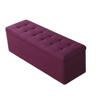 Storage Ottoman Storage Boxes Ottoman Footstool Linen Ottoman, Folding ...