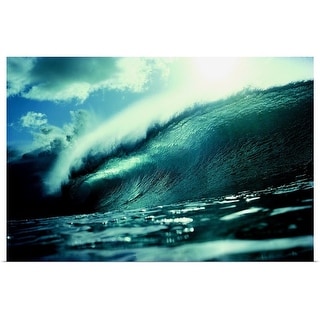 "Underside of breaking wave" Poster Print - Multi - Bed Bath & Beyond ...