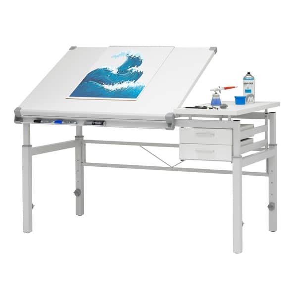 Studio Designs Graphix II Pro Line Height Adjustable Drafting Table ...