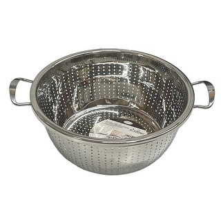 PREMIUS Heavy Duty Stainless Steel Micro-Perforated Colander Strainer ...