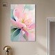 Veiled Flower Floral Wall Decor Wrapped Canvas Print by Art Remedy ...
