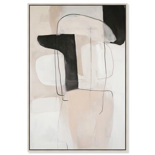 Geometric Essence Canvas Earthy Abstract Art by Art Remedy - Bed Bath ...