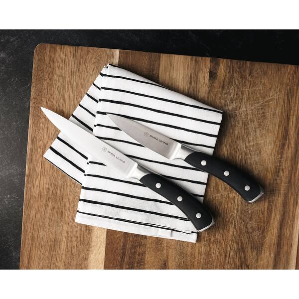 Dura Living Elite Forged German Steel 2-Piece Kitchen Knife Set - On ...